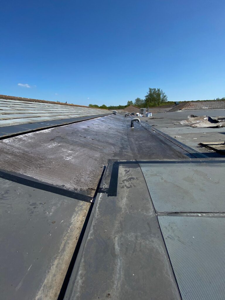 Commercial & Industrial Gutter Lining | Maldon Roofing